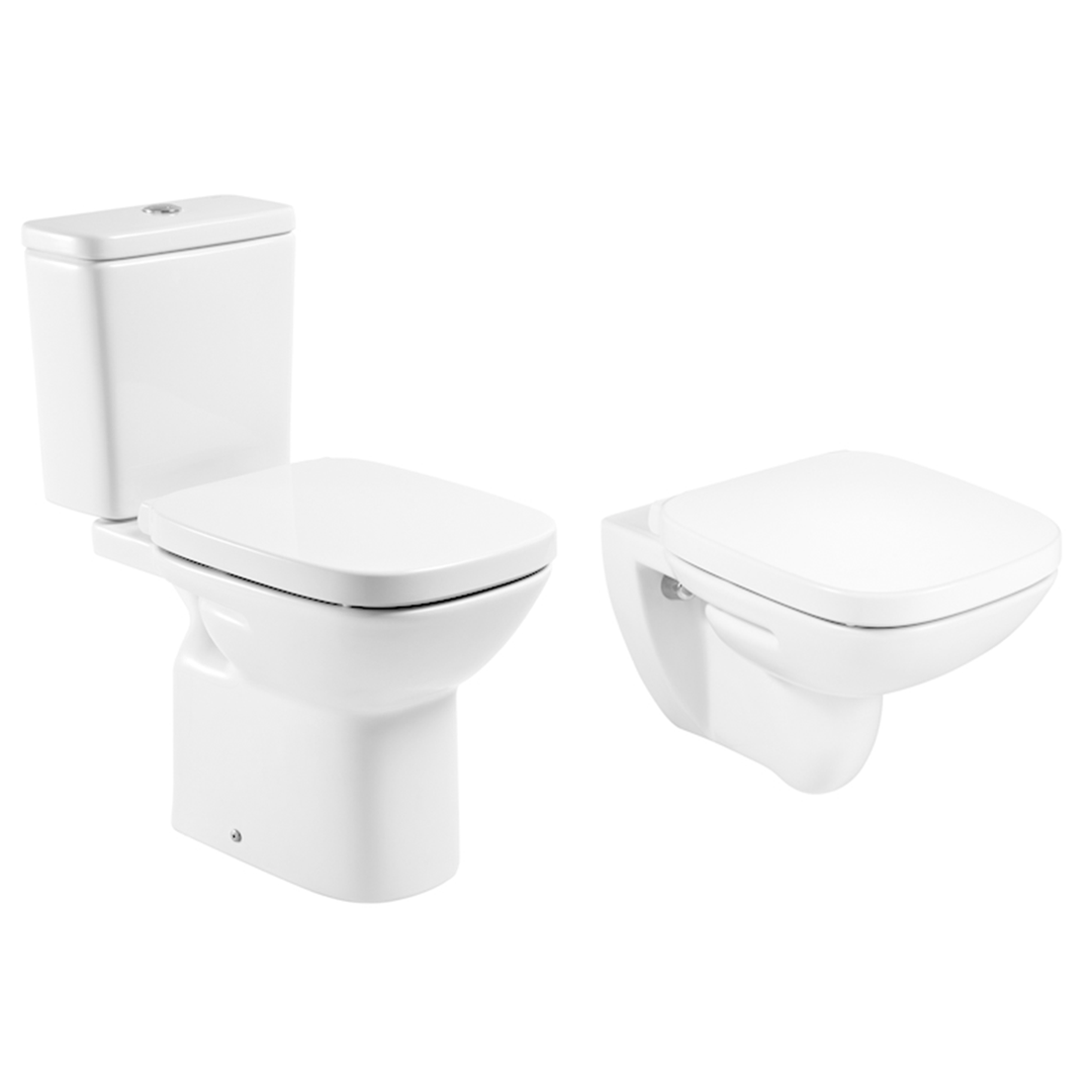 Debba Roca Square Compatible Toilet Seat - Customline Lacquered – Estoli