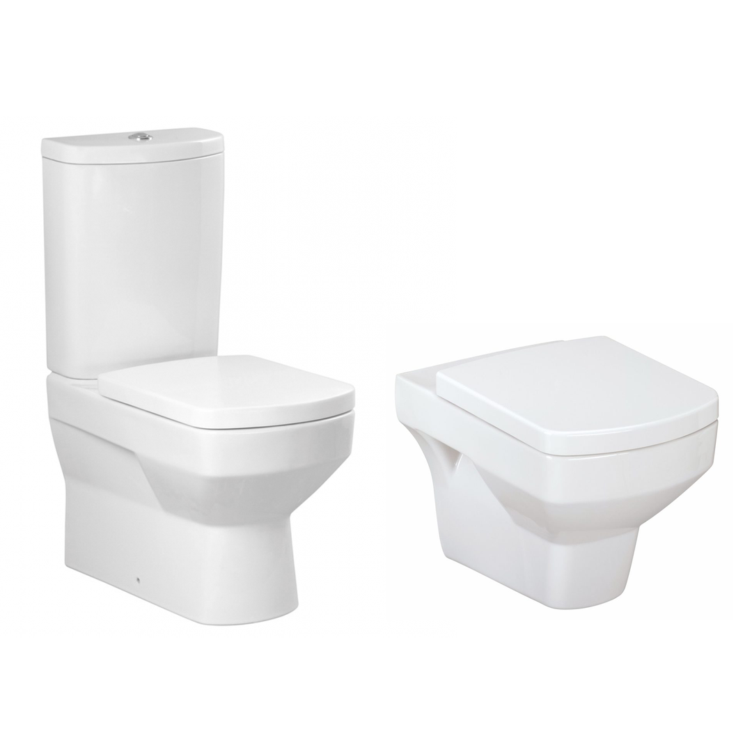 Pure Cersanit Compatible Toilet Seat - Customline Lacquered – Estoli